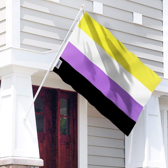 Other | New Anley Fly Breeze 3x5 Foot Nonbinary Pride Flag With Brass Grommets | Poshmark